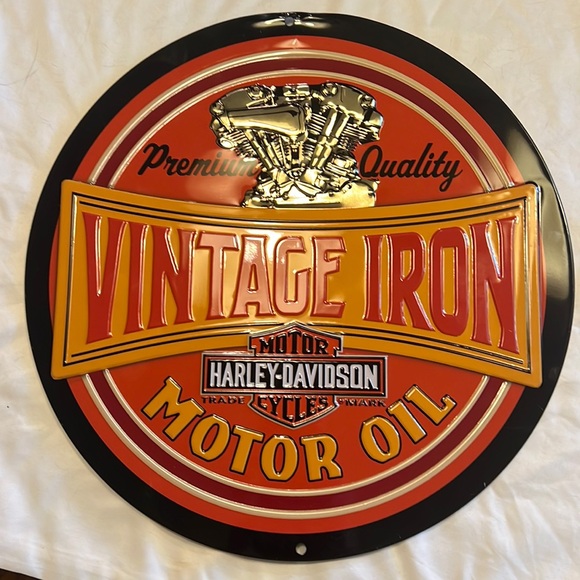 Harley-Davidson | Wall Decor | Harley Davidson Vintage Style Sign ...